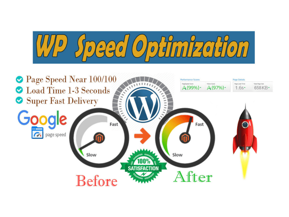 WordPress Optimization according to Gtmetrix and Google Page Speed Insight | Upwork