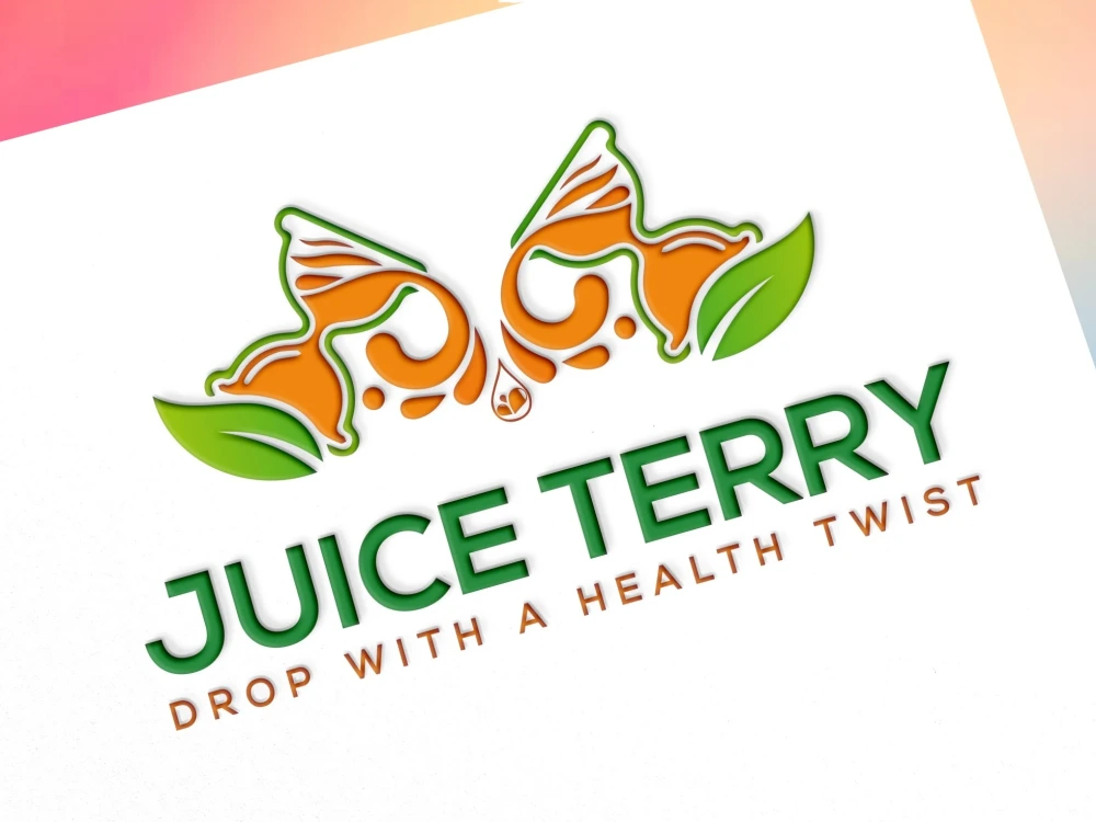 Modern juice, food, bar, coffee shop logo | Upwork