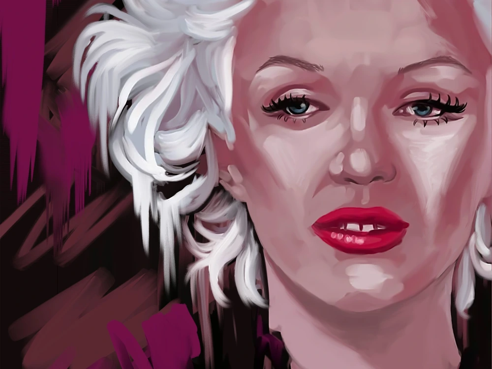 Abstract pop art portrait | Upwork