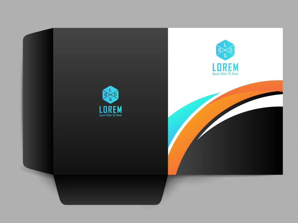 Amazing modern business presentation folder design | Upwork