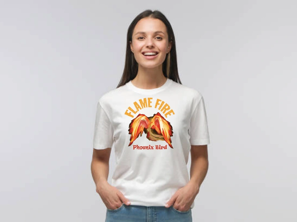 A Phoenix Bird T-Shirt design. | Upwork