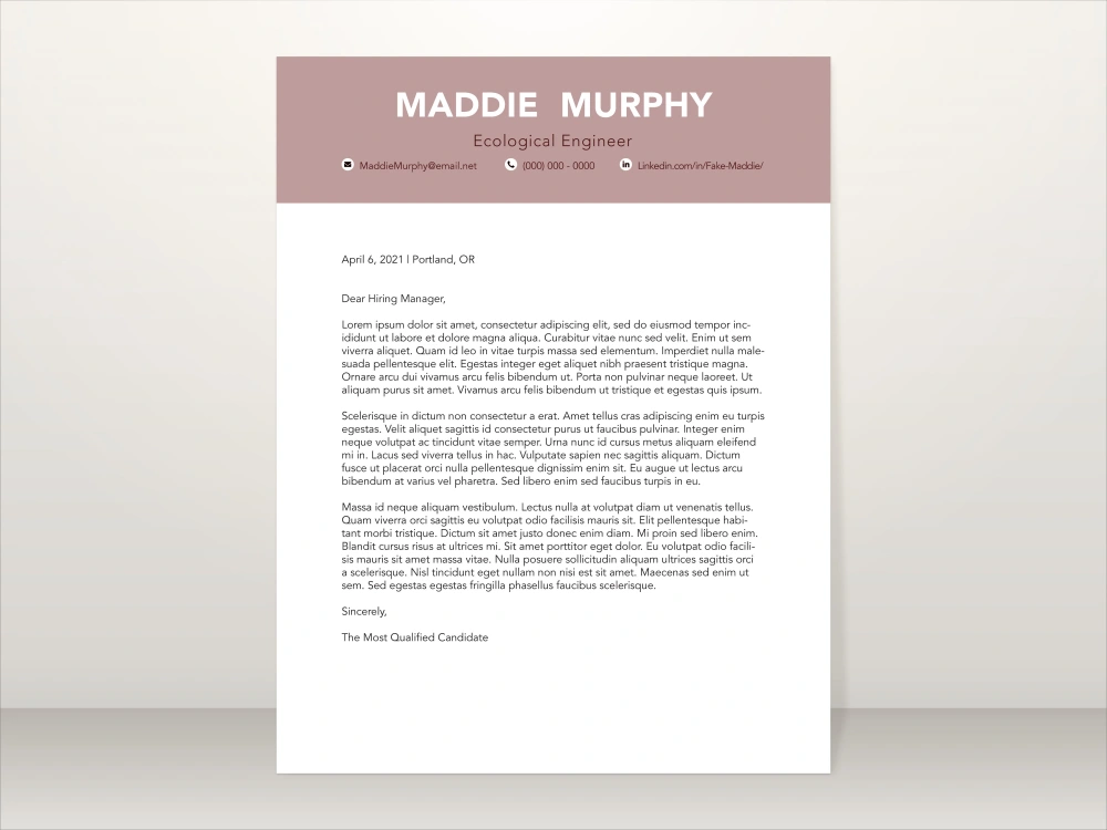 A polished resume customized to your field and industry | Upwork