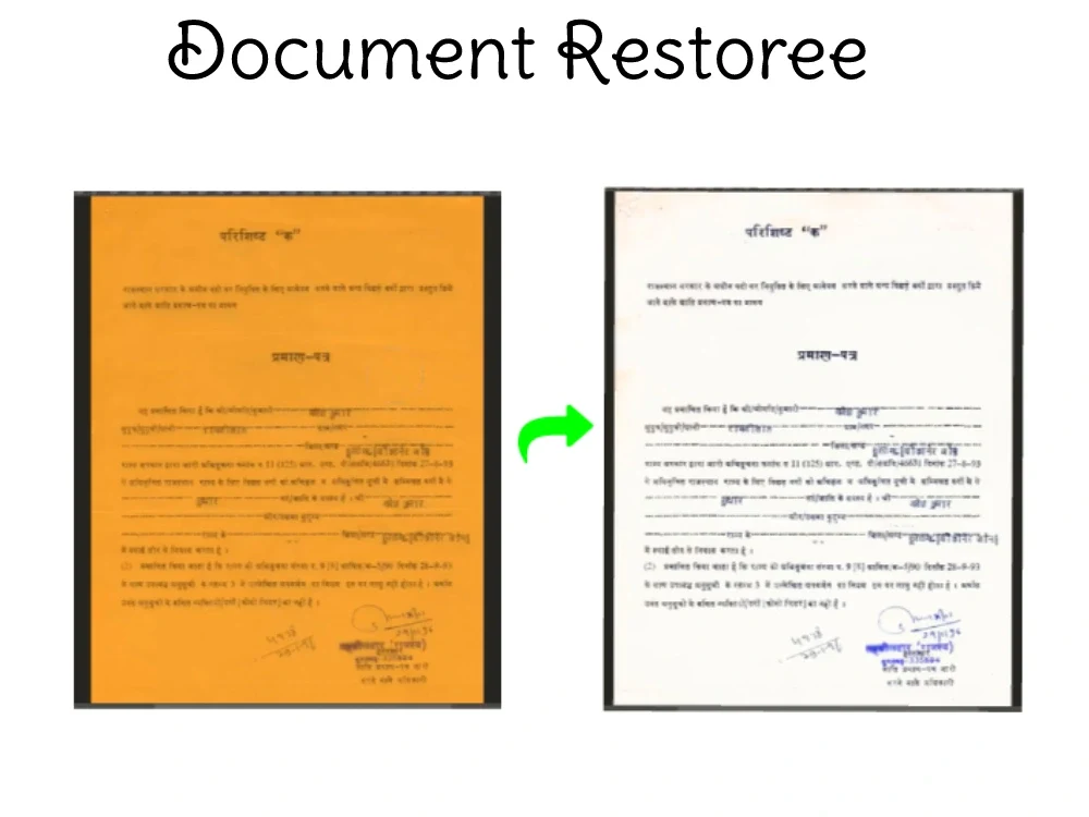 Repair restore fix your old, damaged signature and document | Upwork