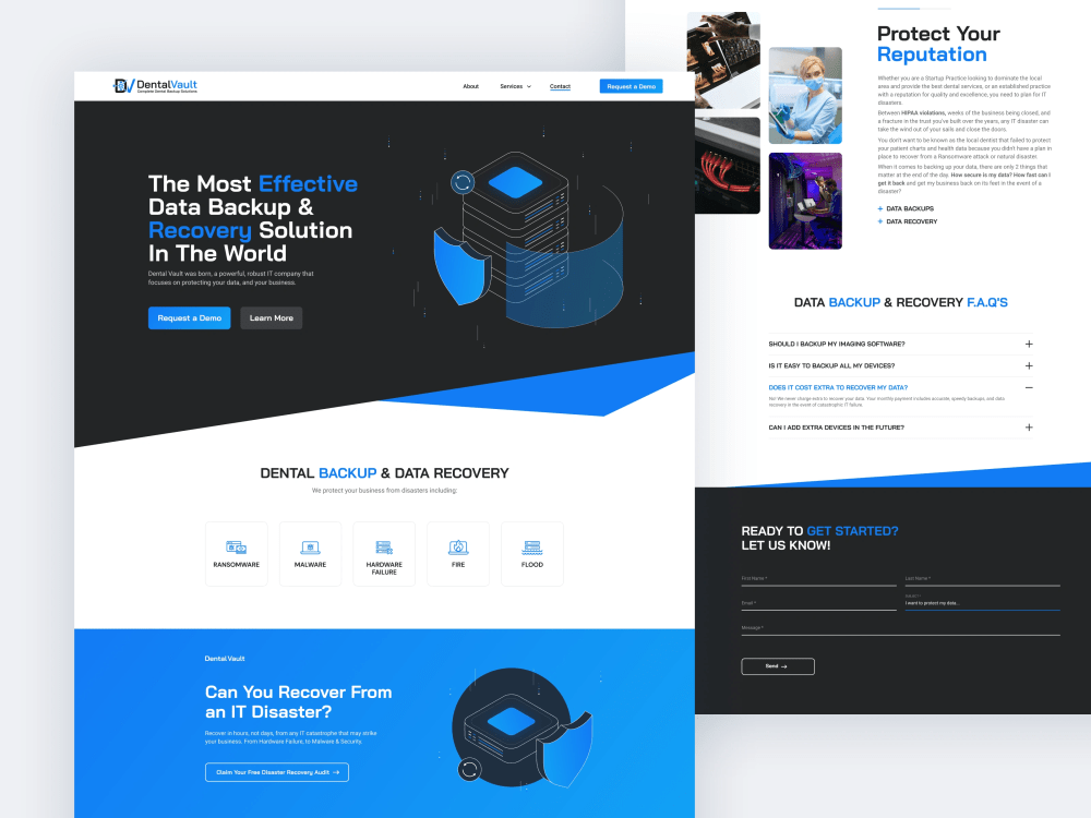 Professional high-fidelity UI/UX design for your Website or Web App ...