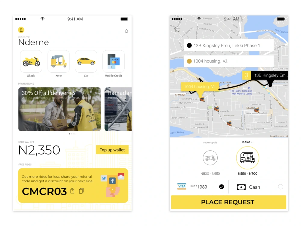 Clean and interactive UI/UX design for your mobile app or website | Upwork