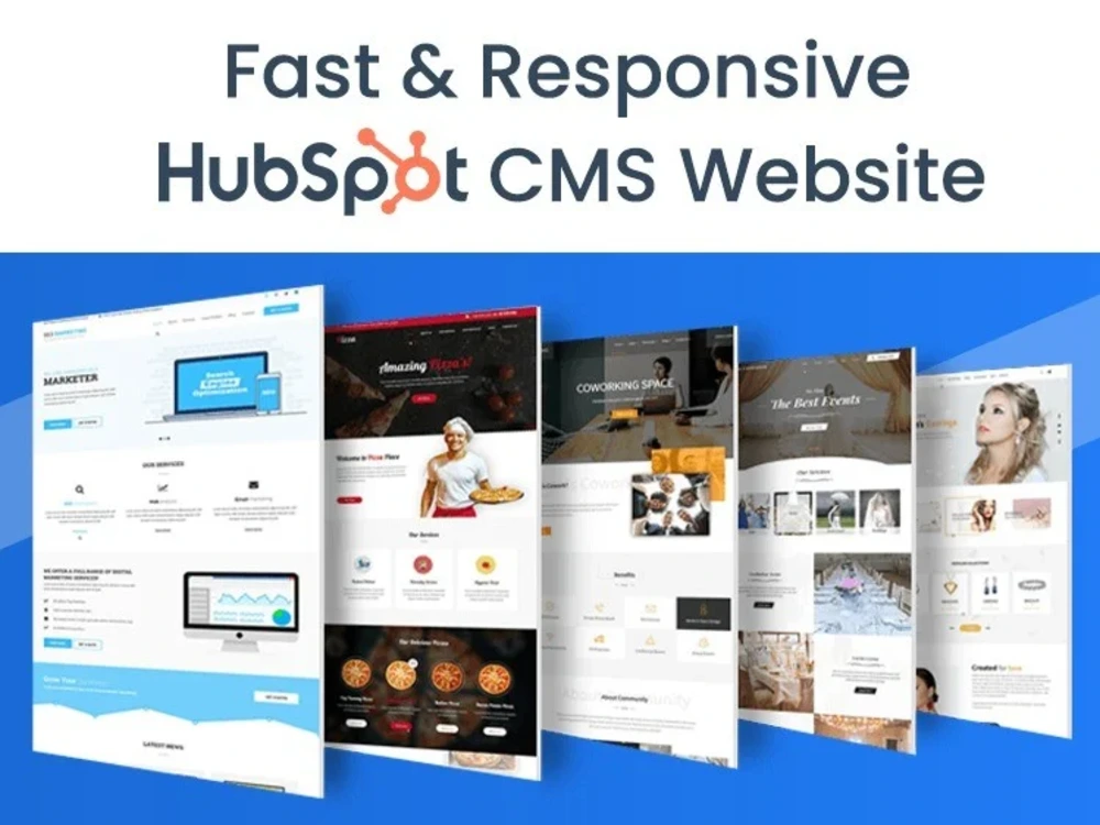 Landing page design on Hubspot | Upwork