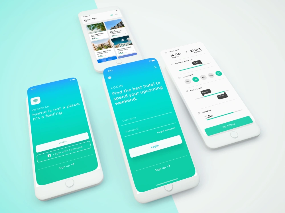A modern mobile app UI/UX design in Figma/PSD/XD/Sketch/Invision | Upwork