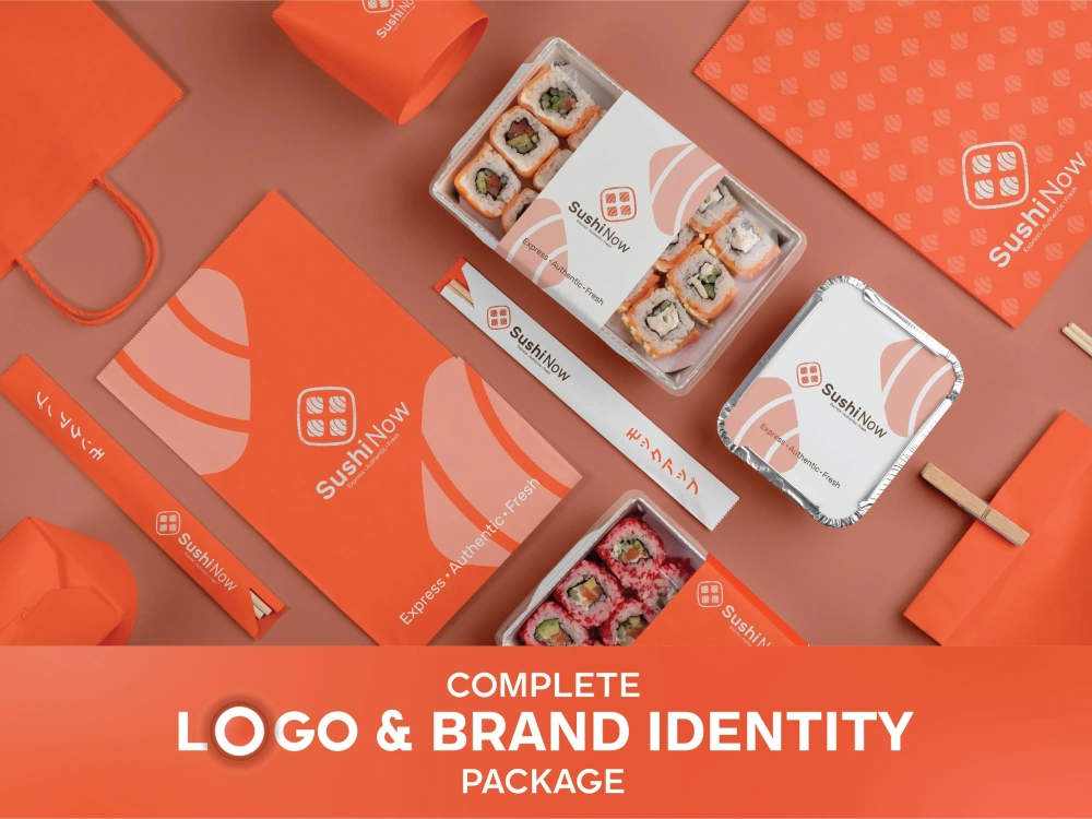 An amazing logo with complete brand identity package | Upwork