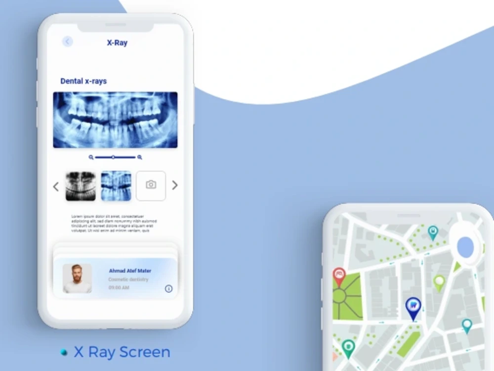 Dental clinic mobile app uiux design | Upwork