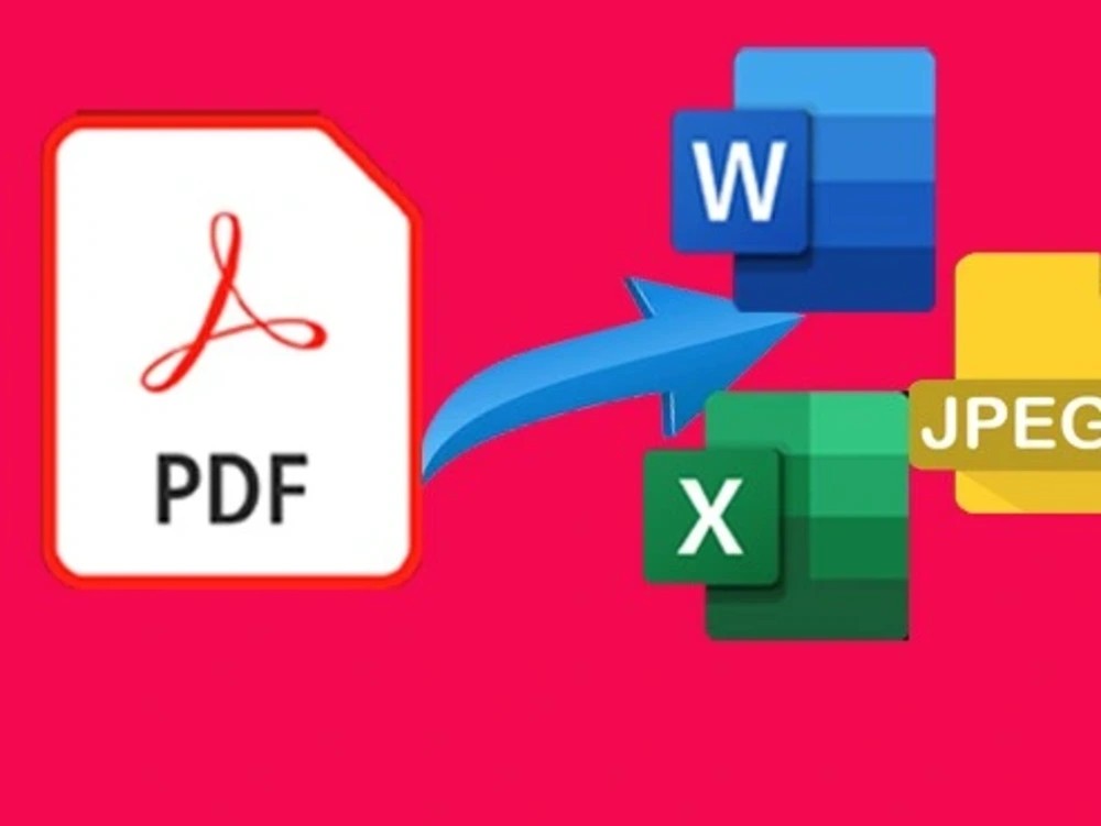 PDF to excel or word conversion Service | Upwork