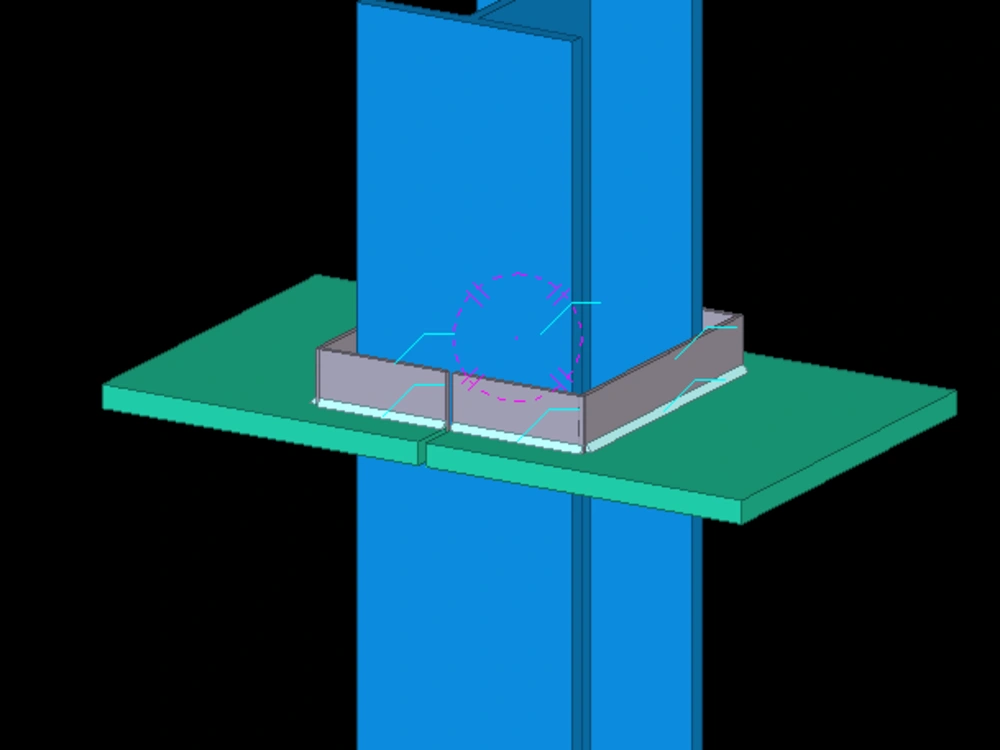 Create hole in steel building grating with toe plates | Upwork