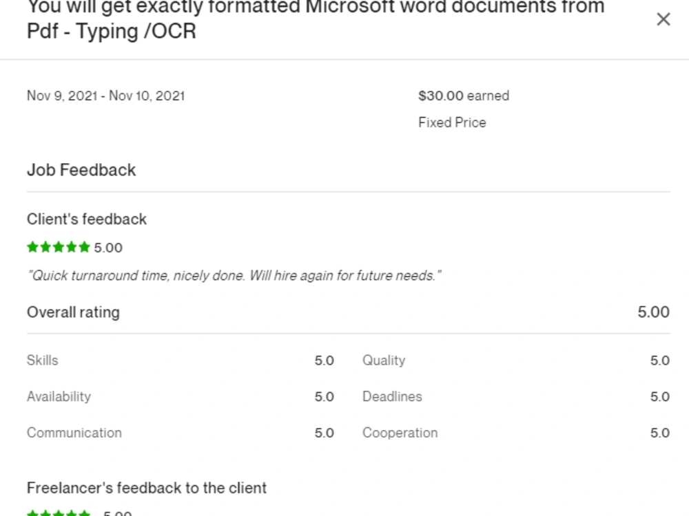 Well formatted and an eye catching designed word document | Upwork