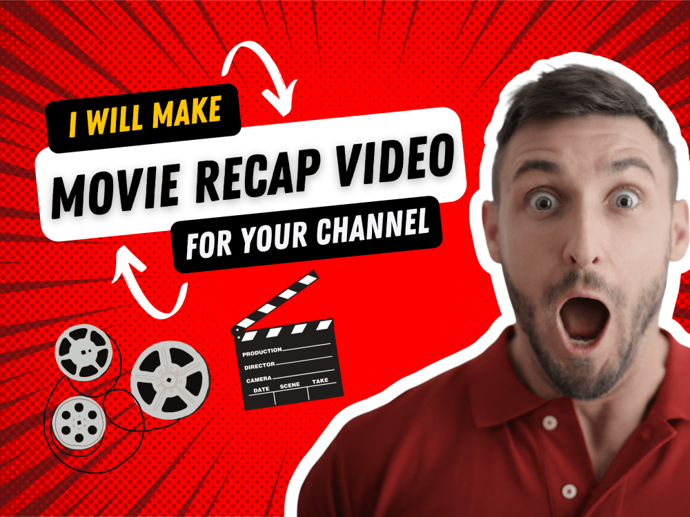 Movie recap video | movie recap | recap video | film recap | Upwork