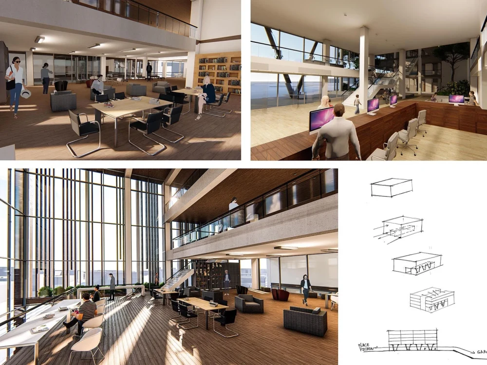 A realistic architectural rendering with its technical details | Upwork