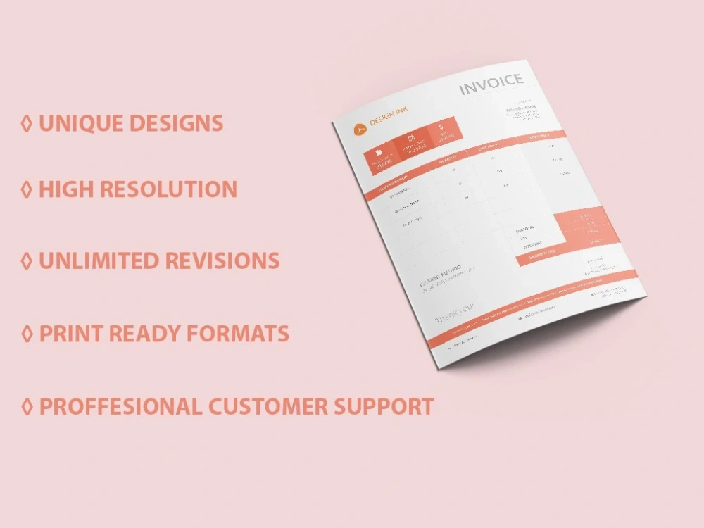 An attractive Invoice template in MS office word or excel | Upwork