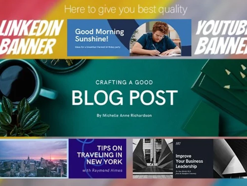 Professional and stylish headers and banners | Upwork