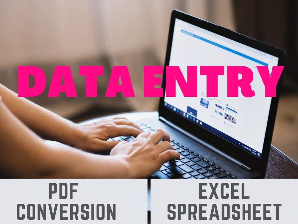 Perfect data entry, copy paste and PDF Conversion work | Upwork