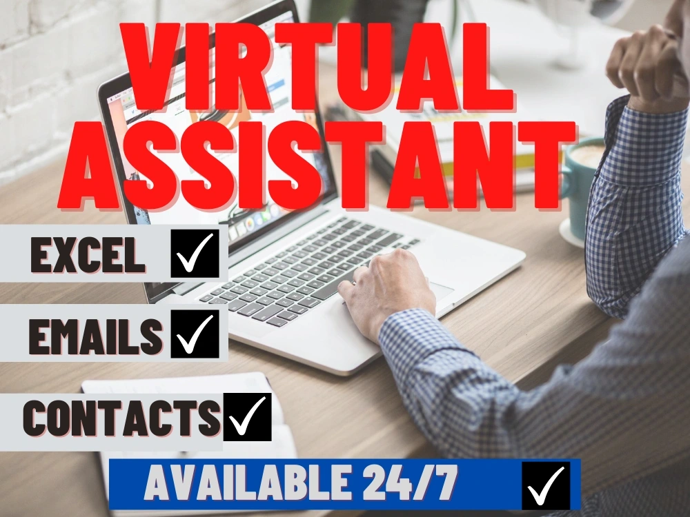 Virtual Assistant service including emails, contact list, excel spreadsheet | Upwork