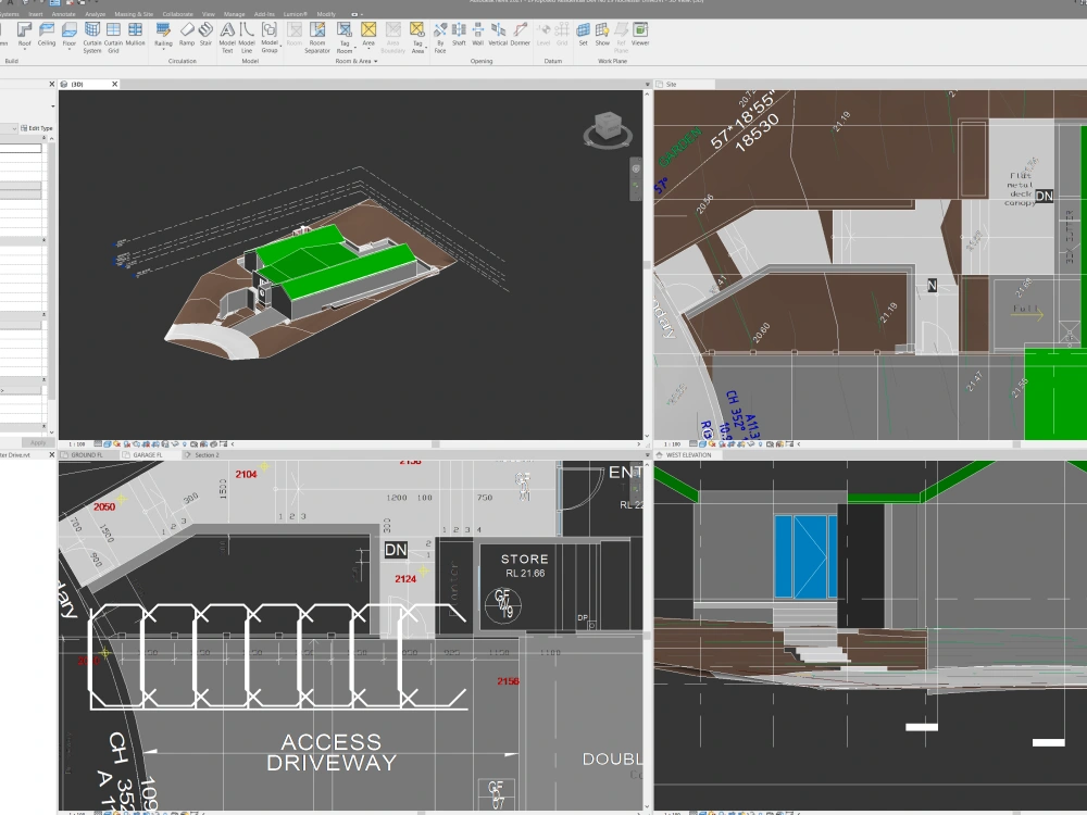 Revit Model (BIM) from 2D Cad | Upwork