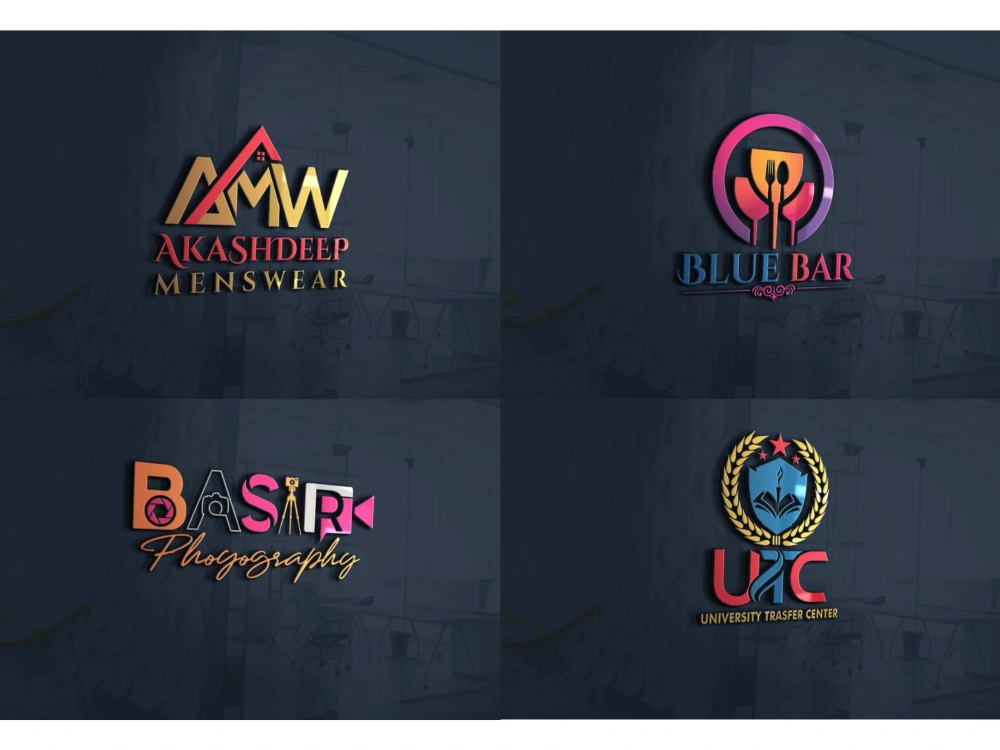 Modern 3d logo design for your business | Upwork