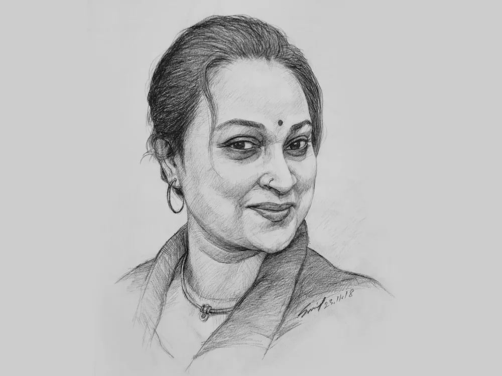 A beautiful hand-drawn Pencil Sketch Portrait. | Upwork