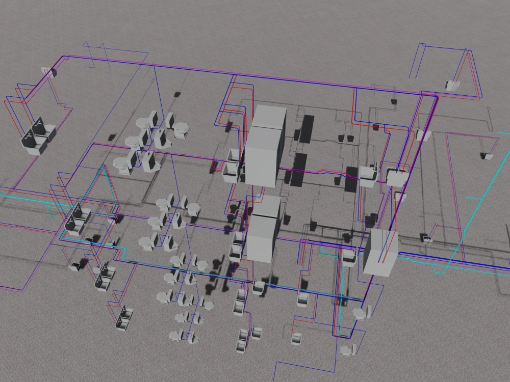 Revit Plumbing 3D model for your House | Upwork