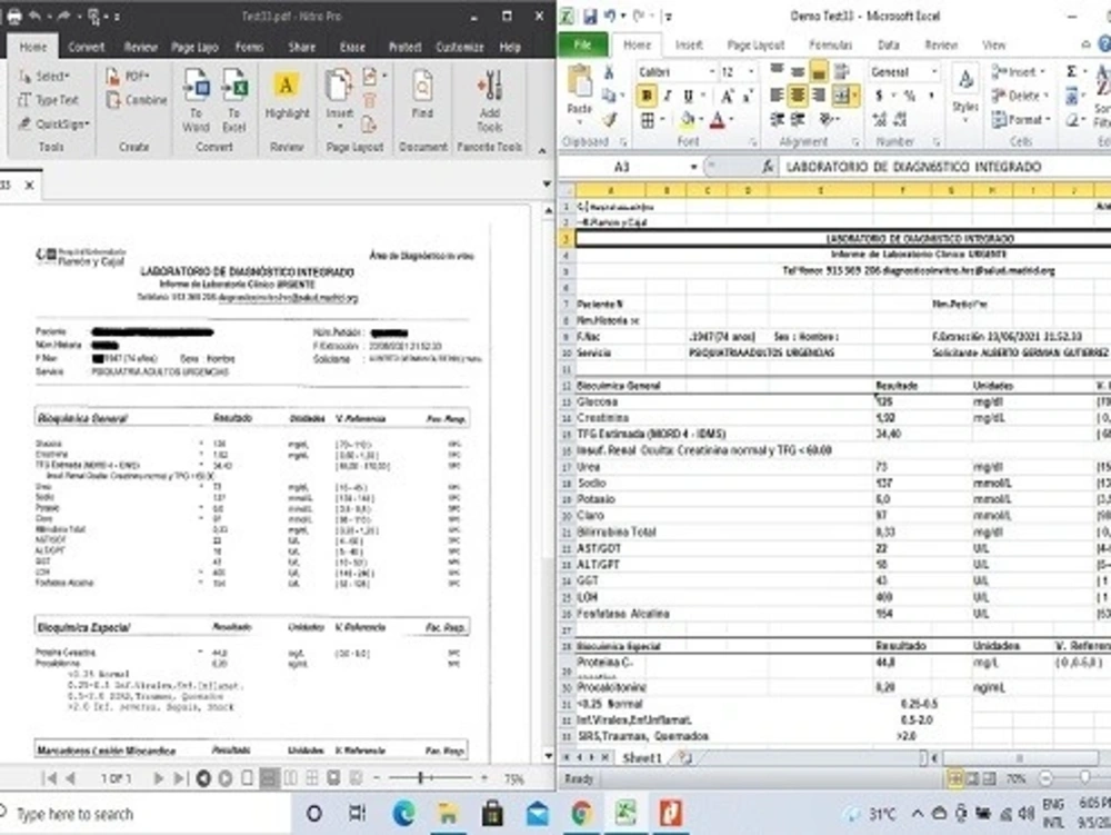 Pdf to excel or any bank statements converted into excel, csv, xls or xlsx | Upwork
