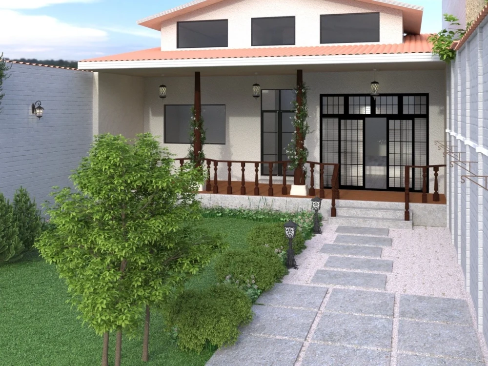 Realistic outdoor renderings with every detail for your single-family ...