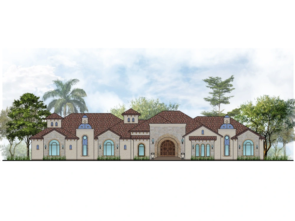 Rendered Plans, Sections, and Elevations in color. | Upwork