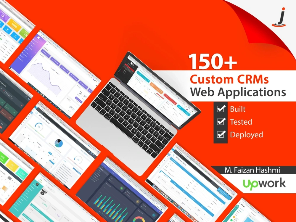 Custom CRM, Web Application with Admin Dashboard or SaaS Product | Upwork