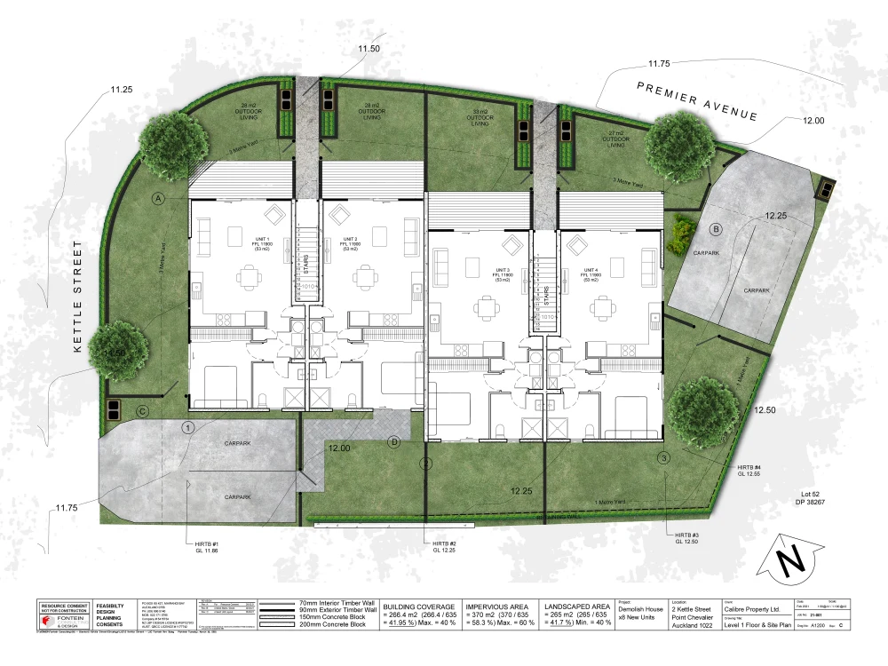 Rendered Plans, Sections, and Elevations in color. | Upwork