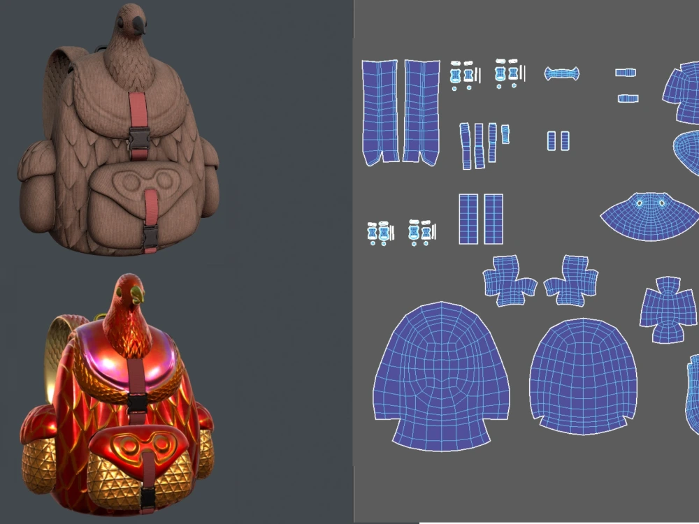 3D Modeling, UV unwrap, Texturing, Retopology, stylized game art | Upwork