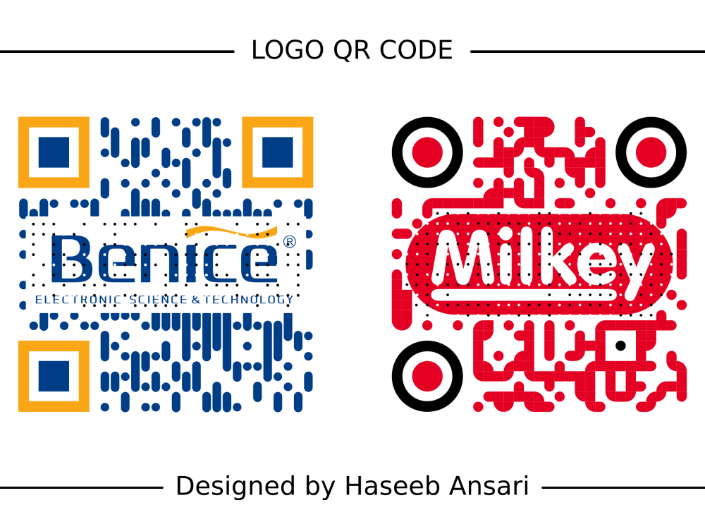 Custome QR Code with your logo | Upwork