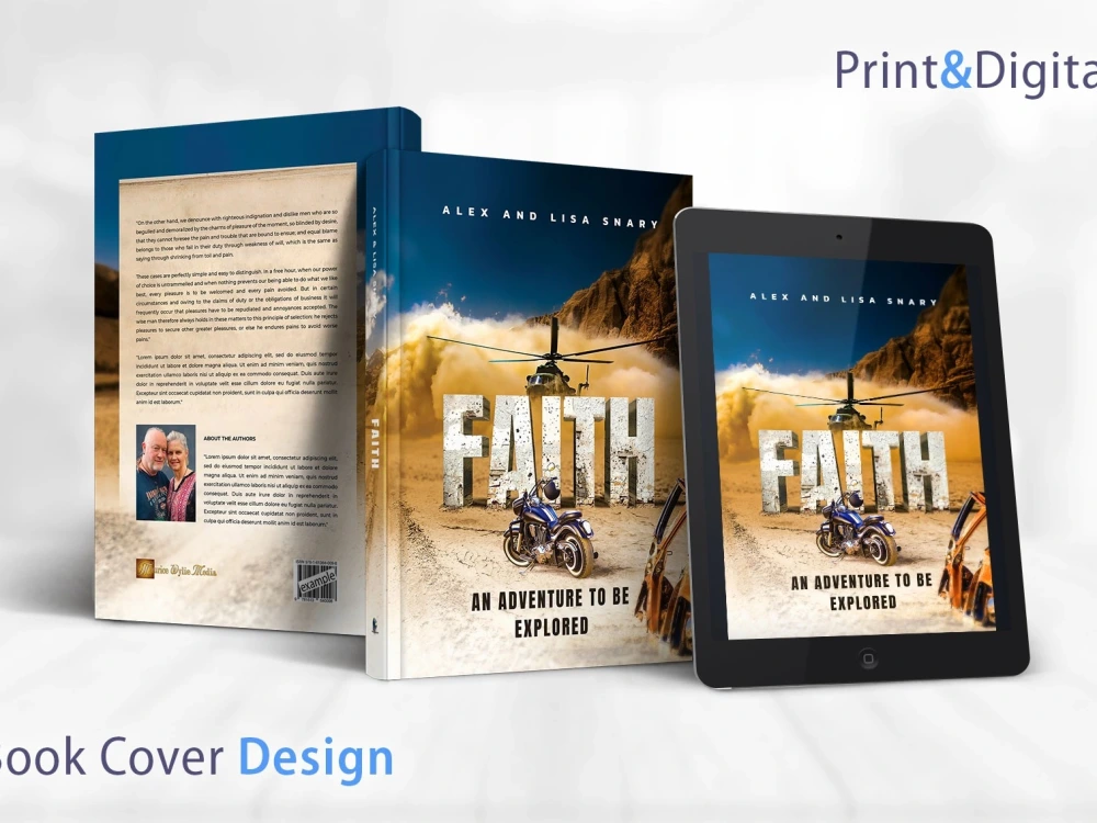 A professional cover design for your book | Upwork