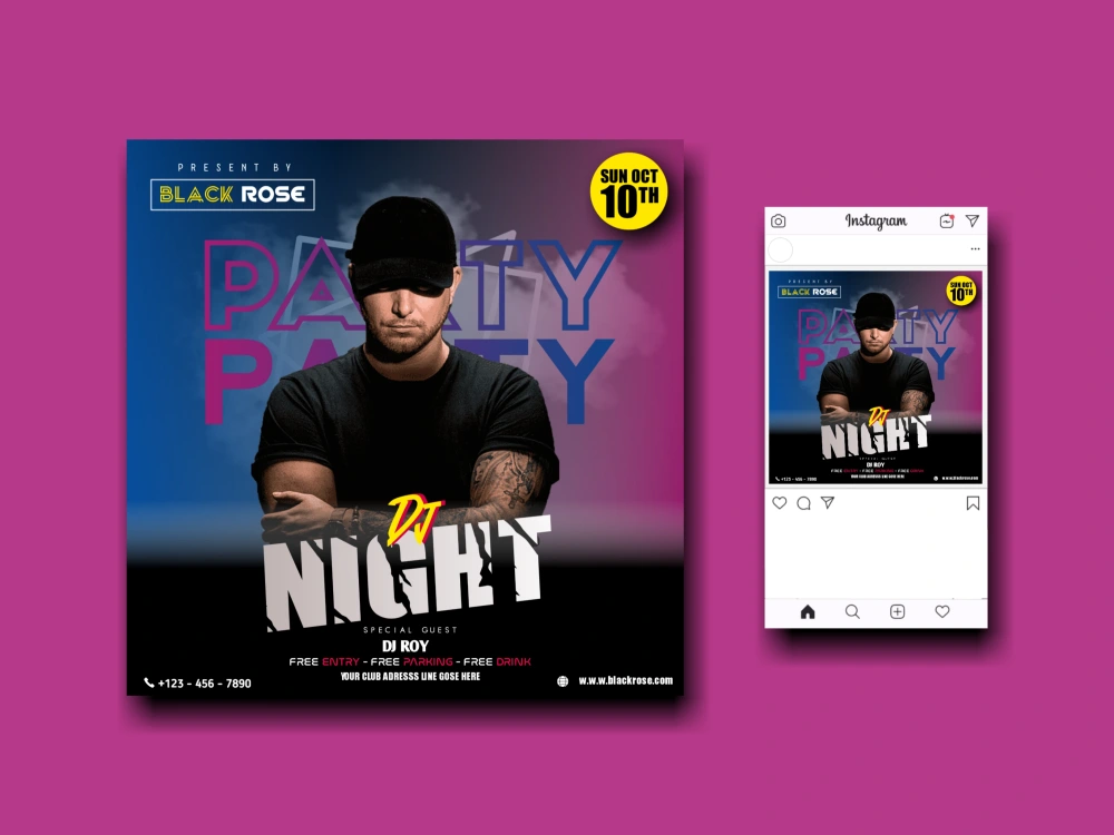 Professional modern flyer and poster design in 24hr | Upwork