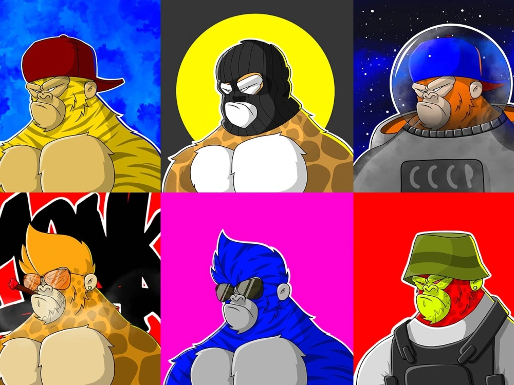 An unique nft cartoon character | Upwork