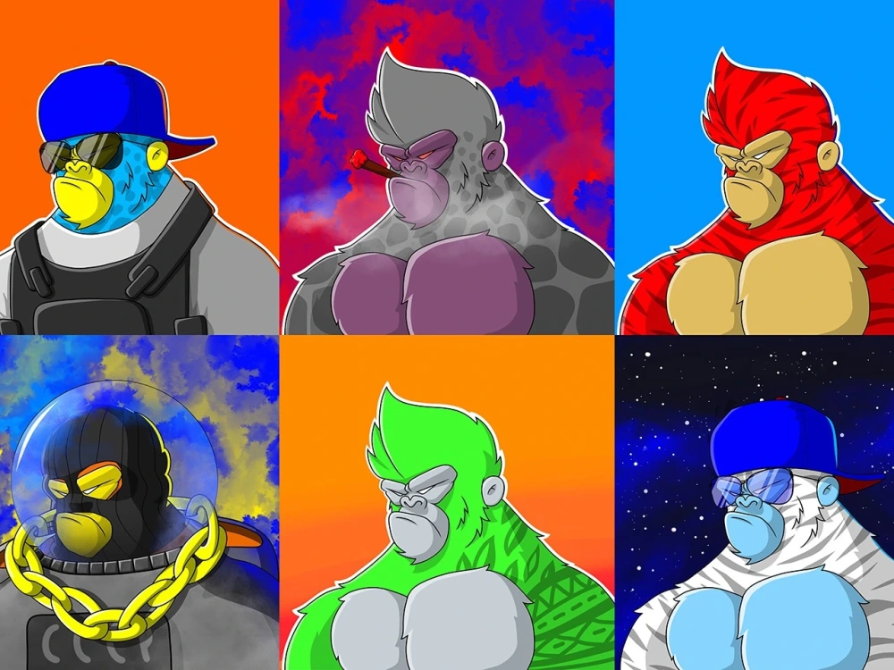 An unique nft cartoon character | Upwork