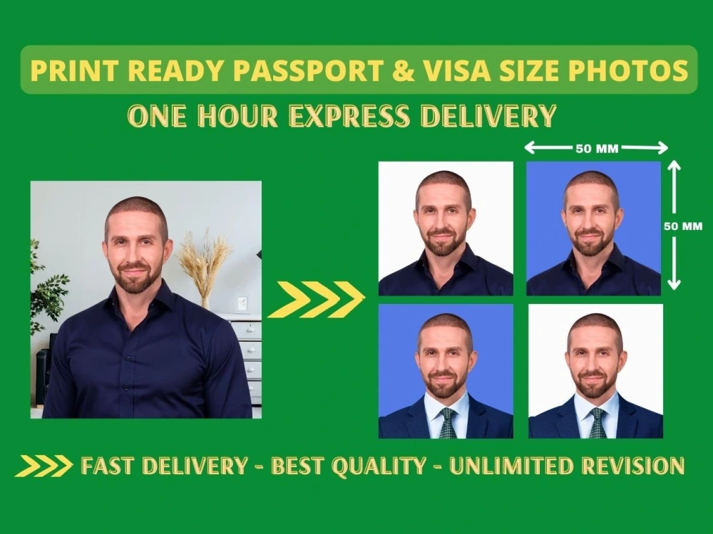 Passport and visa photo from any picture | Upwork