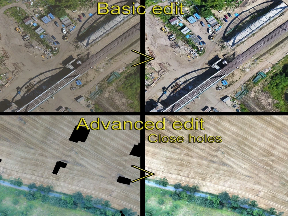 Graphic edit of georeferenced GeoTIFF raster | Upwork