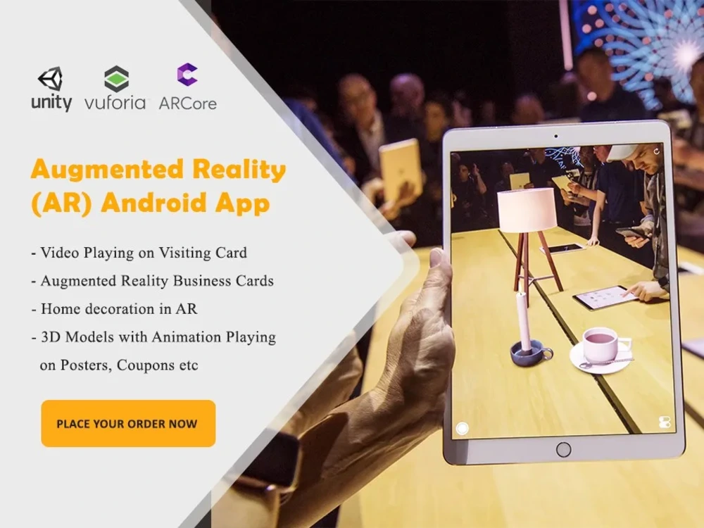 Augmented Reality app with Vuforia or ARCORE in Unity | Upwork