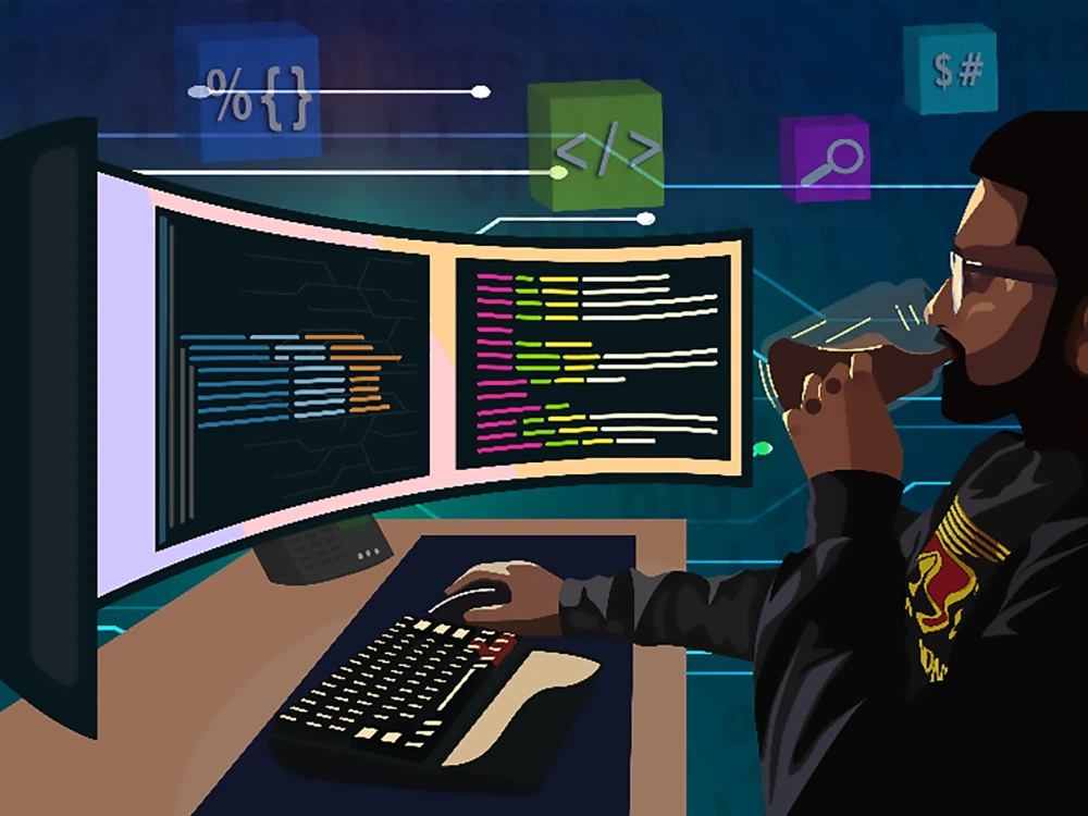 Unique digital vector illustration | Upwork