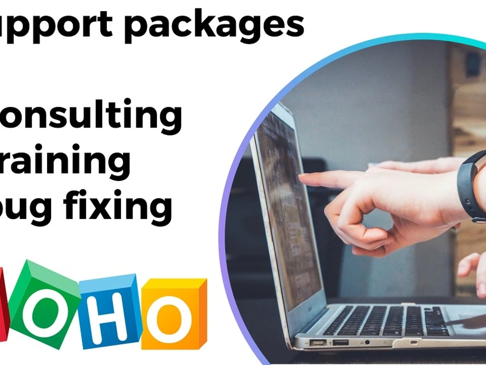 A month support package for your Zoho project. | Upwork