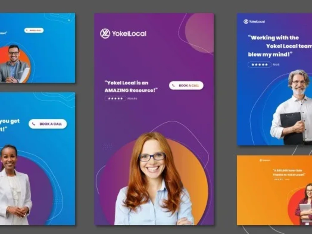 Dynamic banners for your social media, website, email, etc. | Upwork