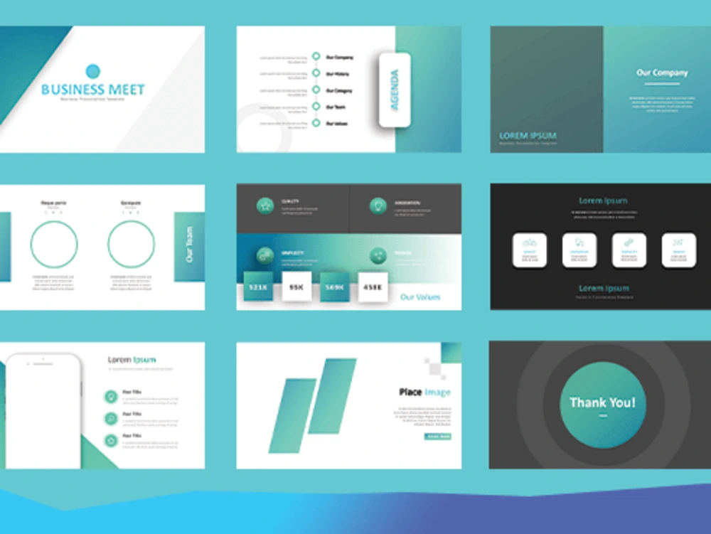 Modern PowerPoint presentation/PPT slides | Upwork