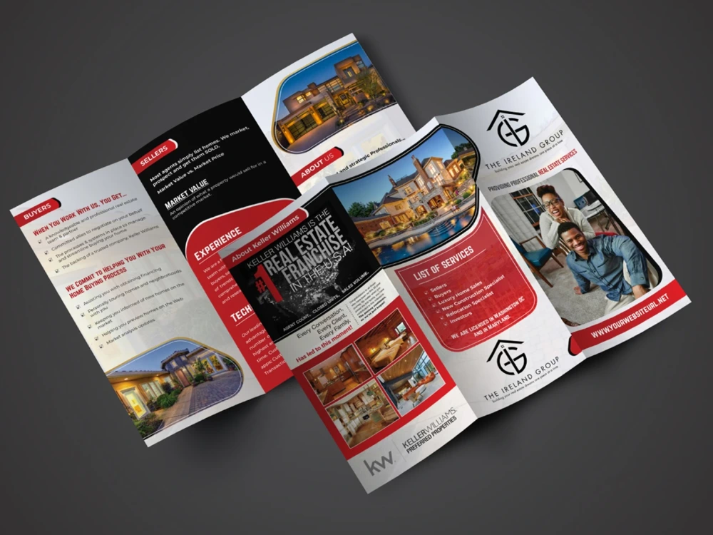 A professional custom Trifold & Bifold brochure Design | Upwork