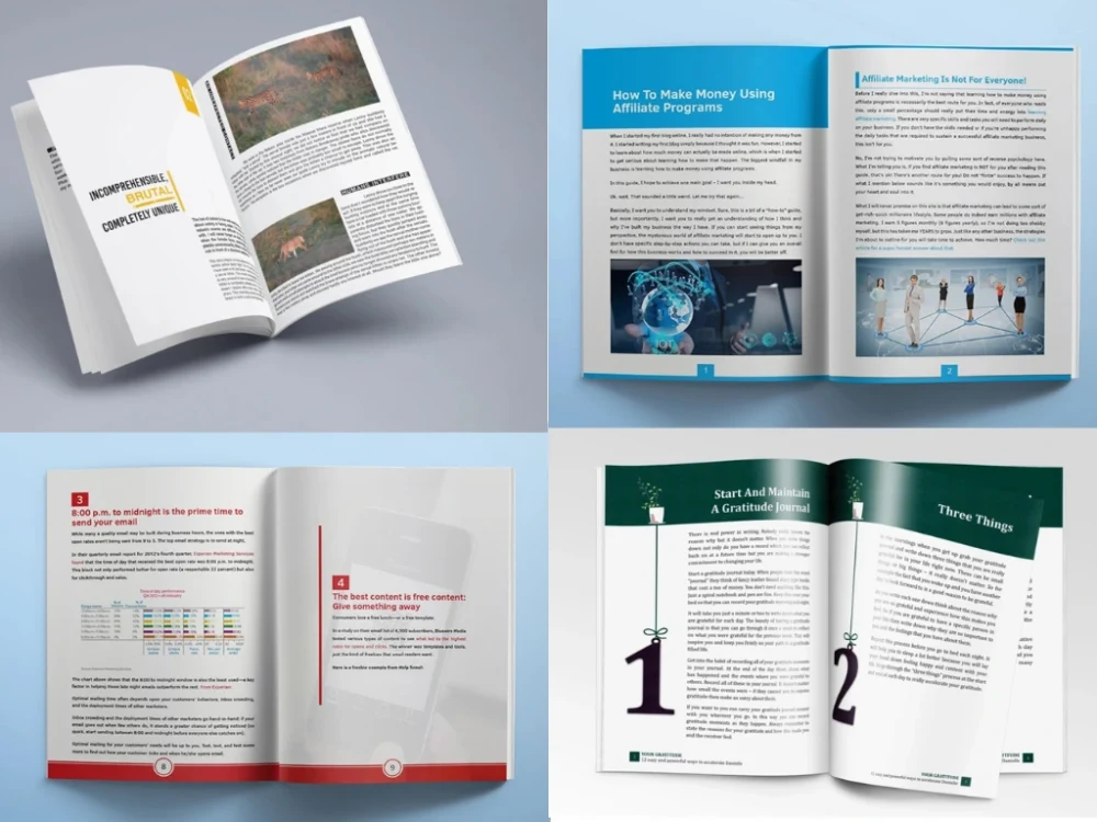Book design, Ebook formatting, Interior book layout design, Typesetting ...