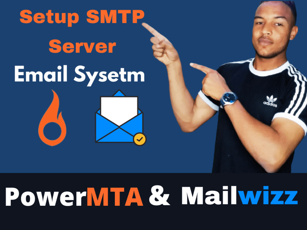 Install mailwizz email marketing software with powermta smtp | Upwork