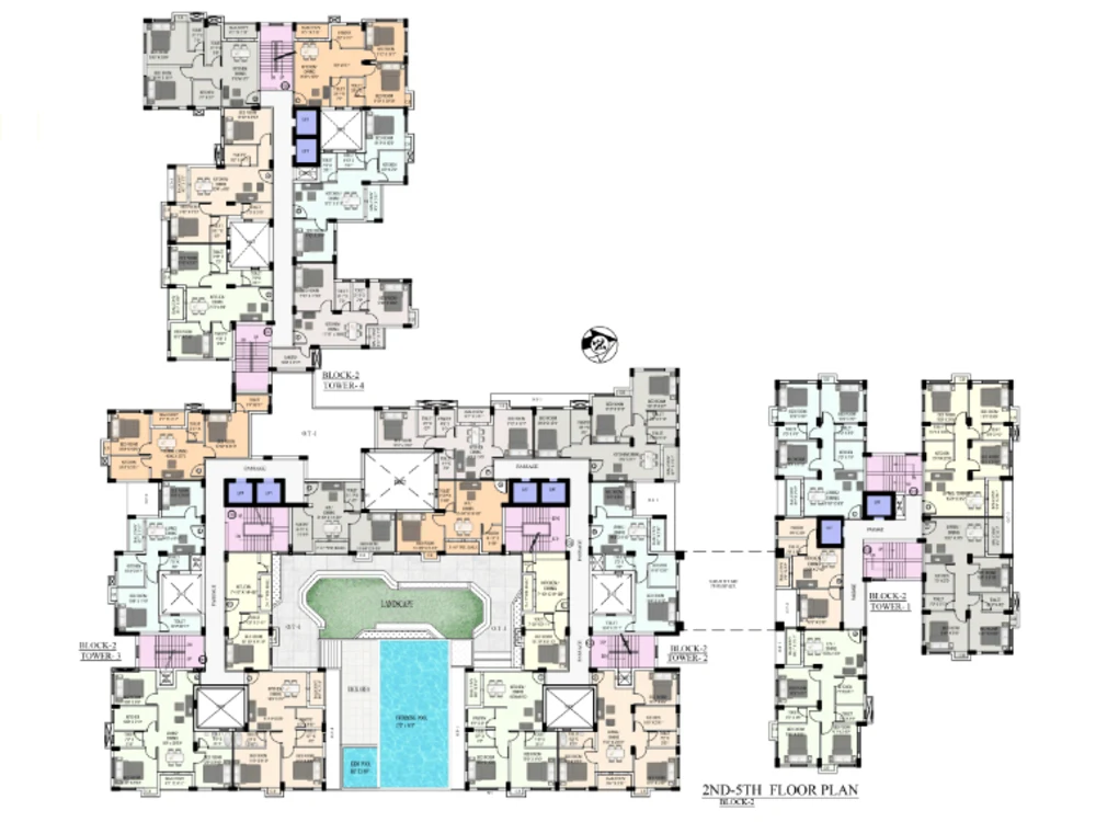 Color Floor Plan Design from AutoCAD | Upwork