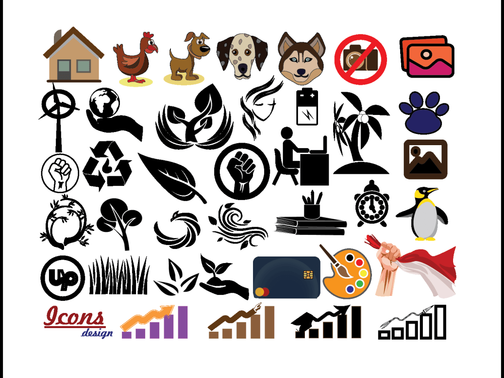 To design great flat icon sets for apps and websites | Upwork