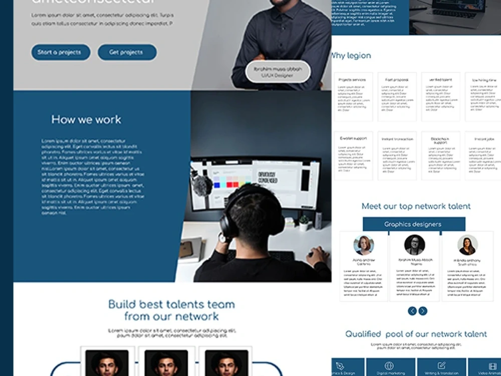 A fantastic user interface design for your projects | Upwork